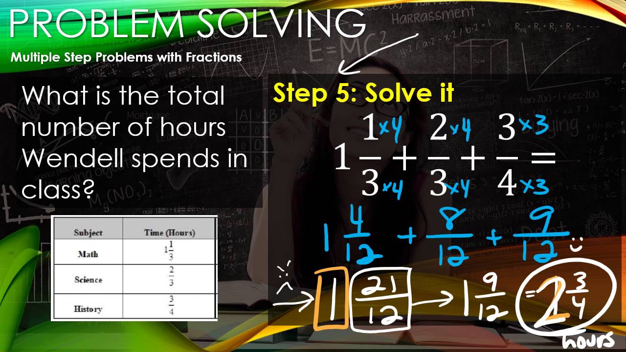 Math 6 Problem Solving Strategies Multiple Steps - YouTube