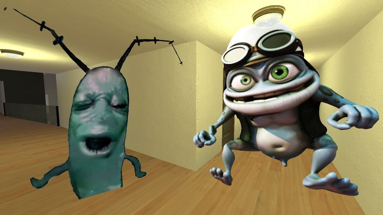 CRAZY FROG VS PLANKTON GMOD #topgmodgaming #gmod - YouTube