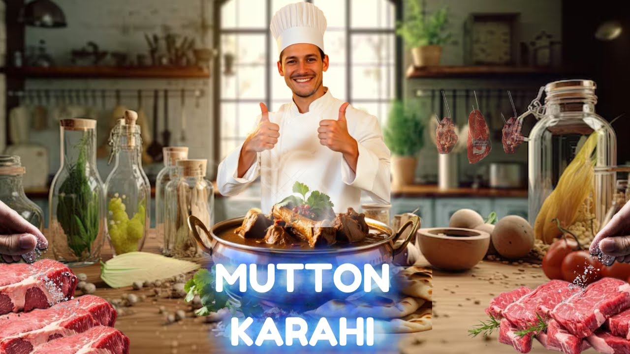 Mutton Karahi |Mutton Karahi recipe| karahi cooking pot | Spicy Lahori ...