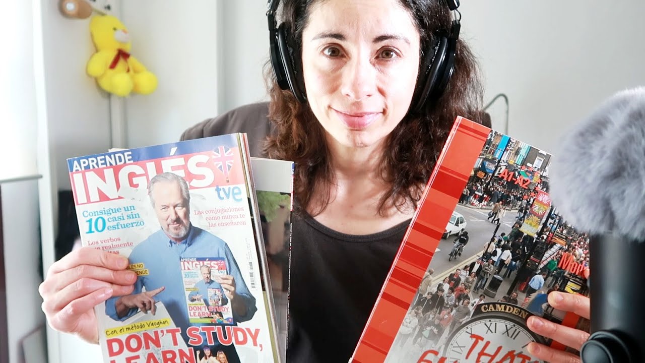 ASMR ENGLISH PRACTICE Vaughan Magazines, Thats English - YouTube