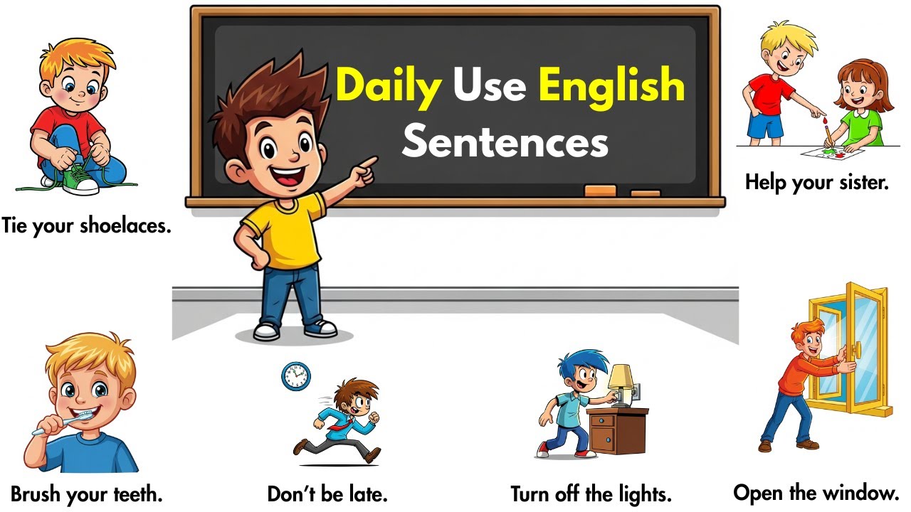 English for Daily Life: Essential Sentences for Beginners | Daily ...