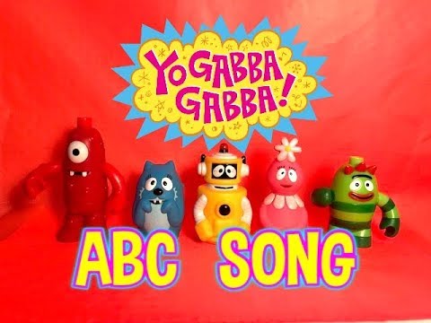 YO GABBA GABBA - ALPHABET SONG - Learn your ABC's with Muno, Plex ...