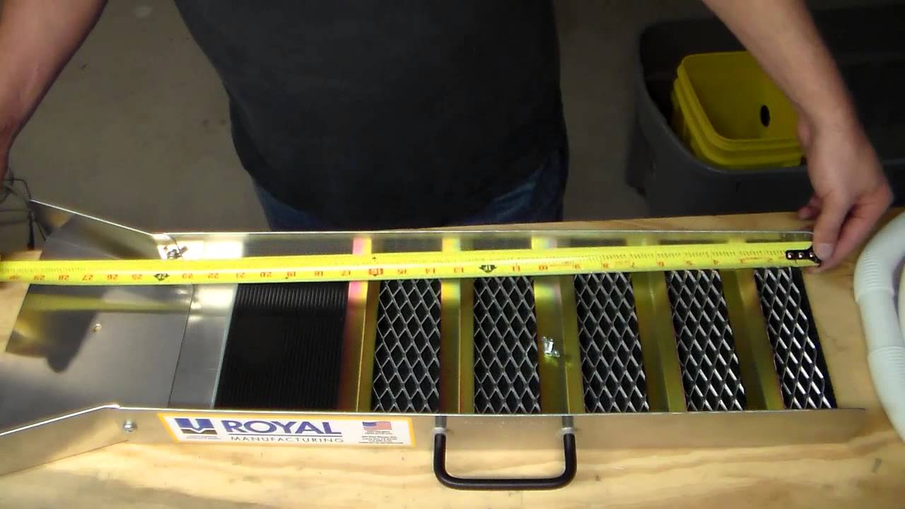 Garage Gold: Royal MFG sluice highbanker assembly with Frame Ep9 - YouTube