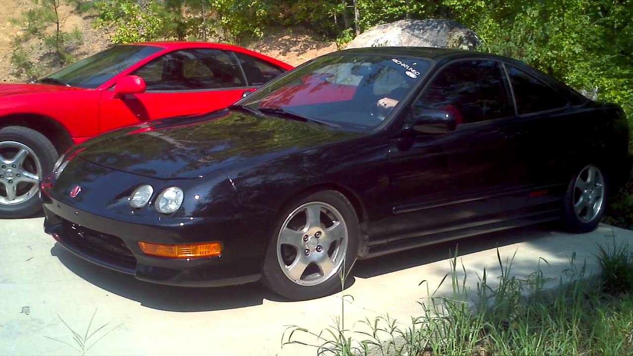 95 GSR Integra Rich Tuned 2 Step Launch Control - YouTube