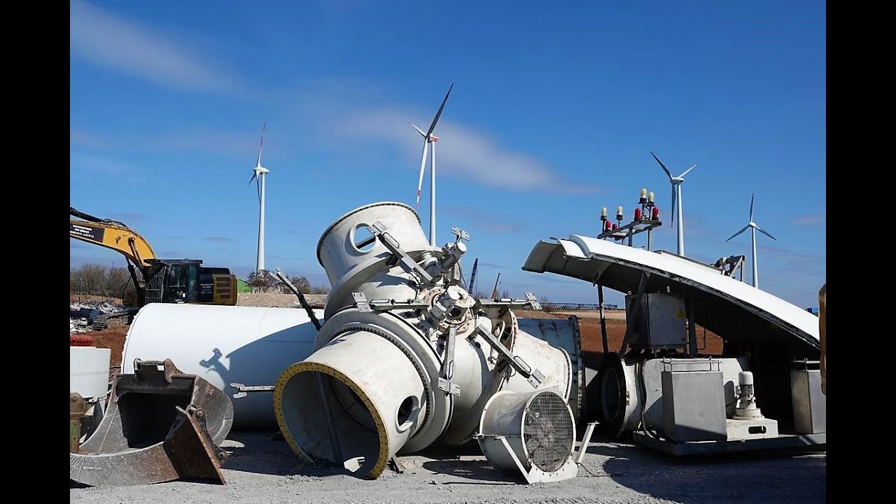 Repowering im Windpark Walkhügel, Rückbau 7 x Enercon E-66, Aufbau 5 x ...