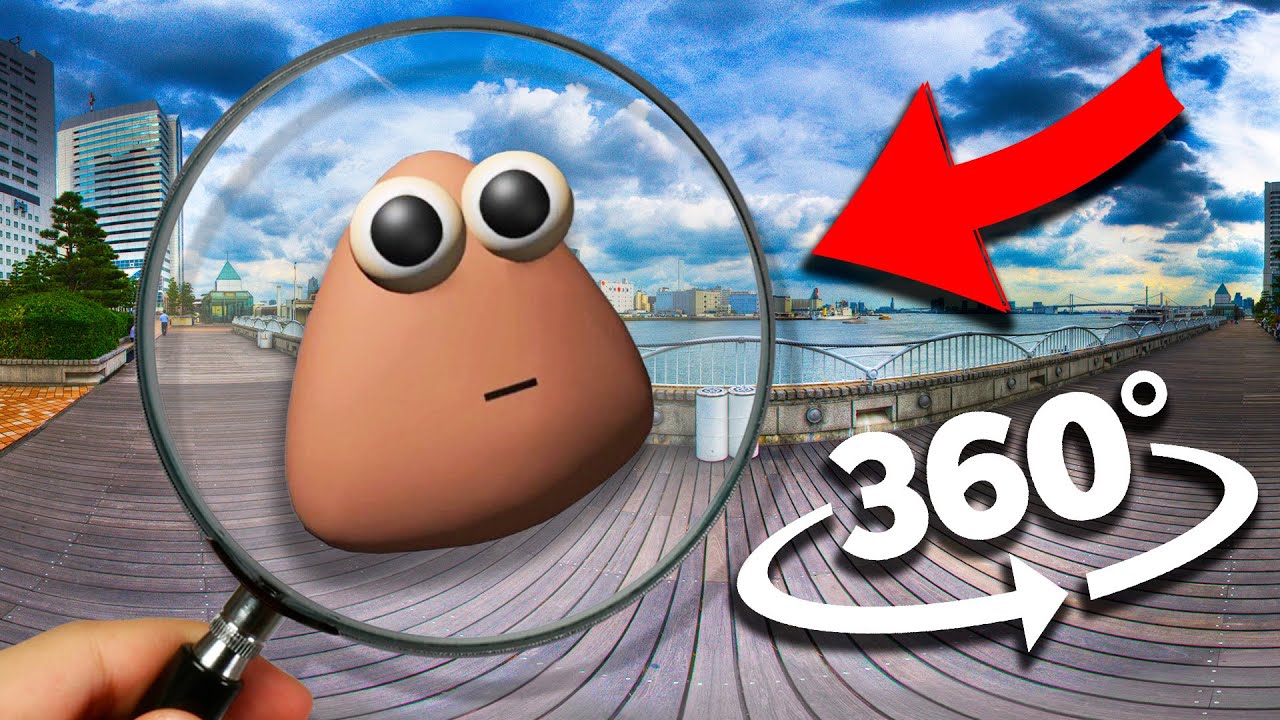 Find POU 10 | POU ADOPT POULINA! Finding Challenge 360º VR Video - YouTube