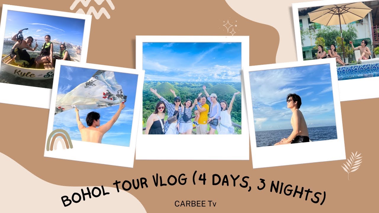 Bohol Tour Vlog 2025 (4D3N) | CARBEE Tv - YouTube