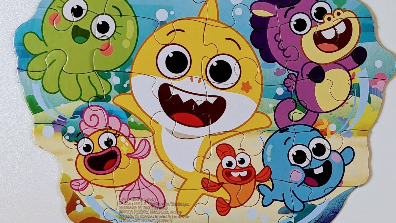Baby Shark do do doo Puzzle | Baby Shark | William | Vola | Hank ...