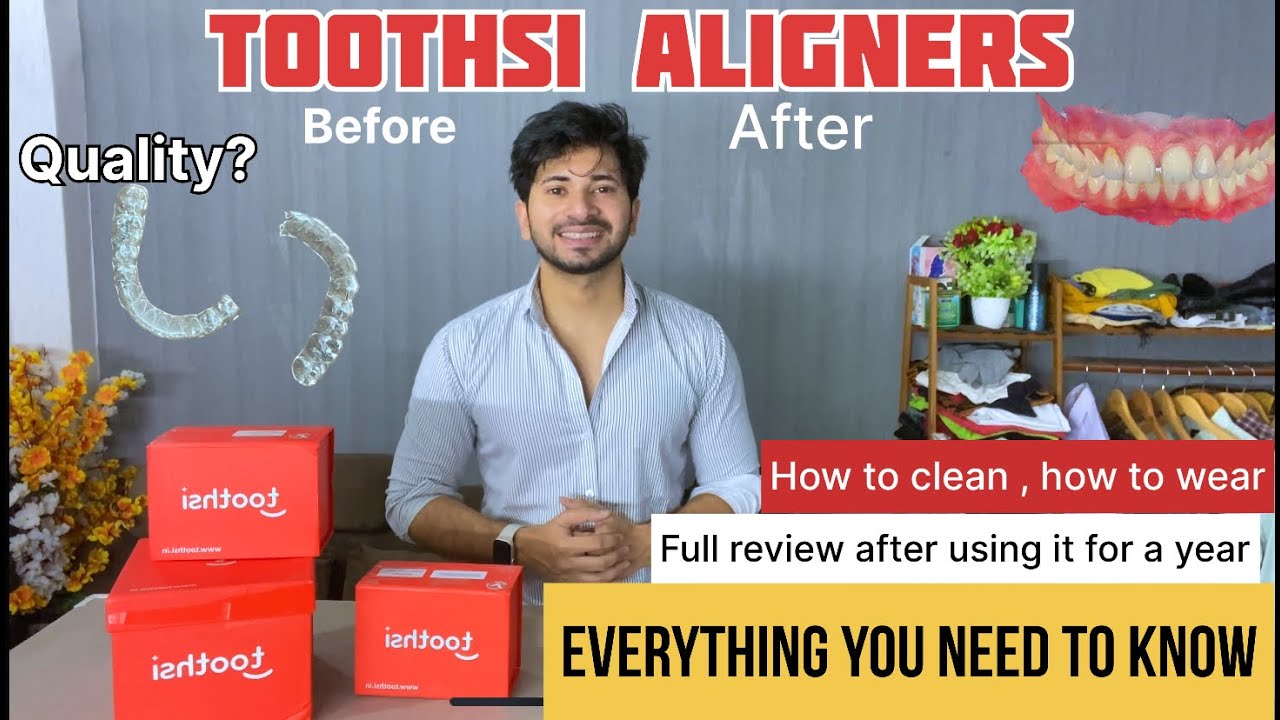 Toothsi Aligners Review And Unboxing (1 year experience) | Everthing ...