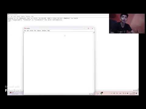 cara mendowload python dan contor dasar penerapan python - YouTube