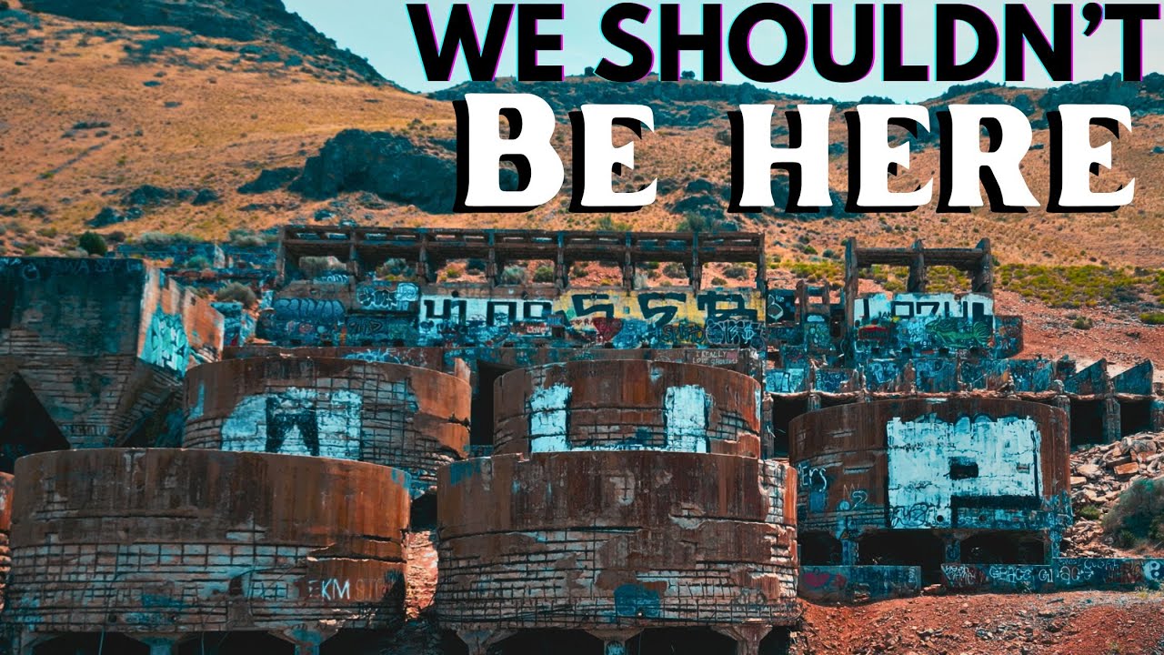 Drone Footage From The Extremely Toxic Tintic Mill - YouTube