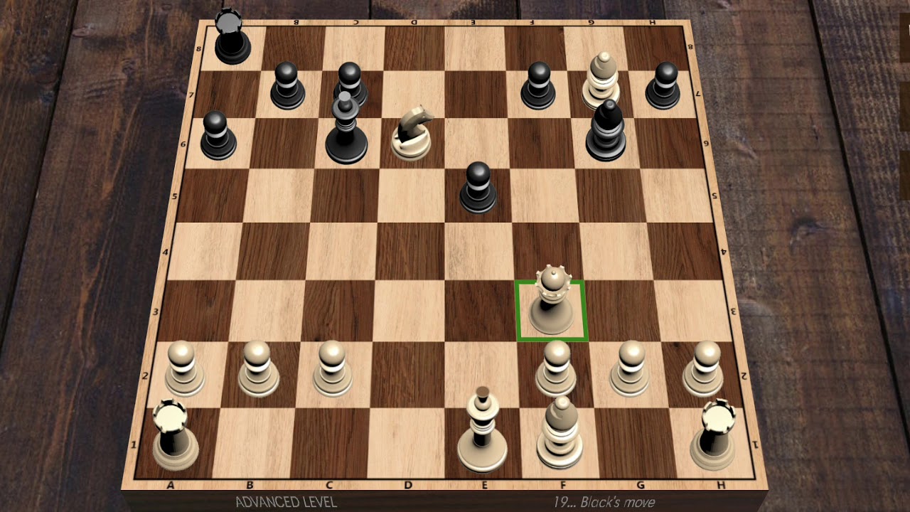 Chess prince advance level reti opening four knight game - YouTube