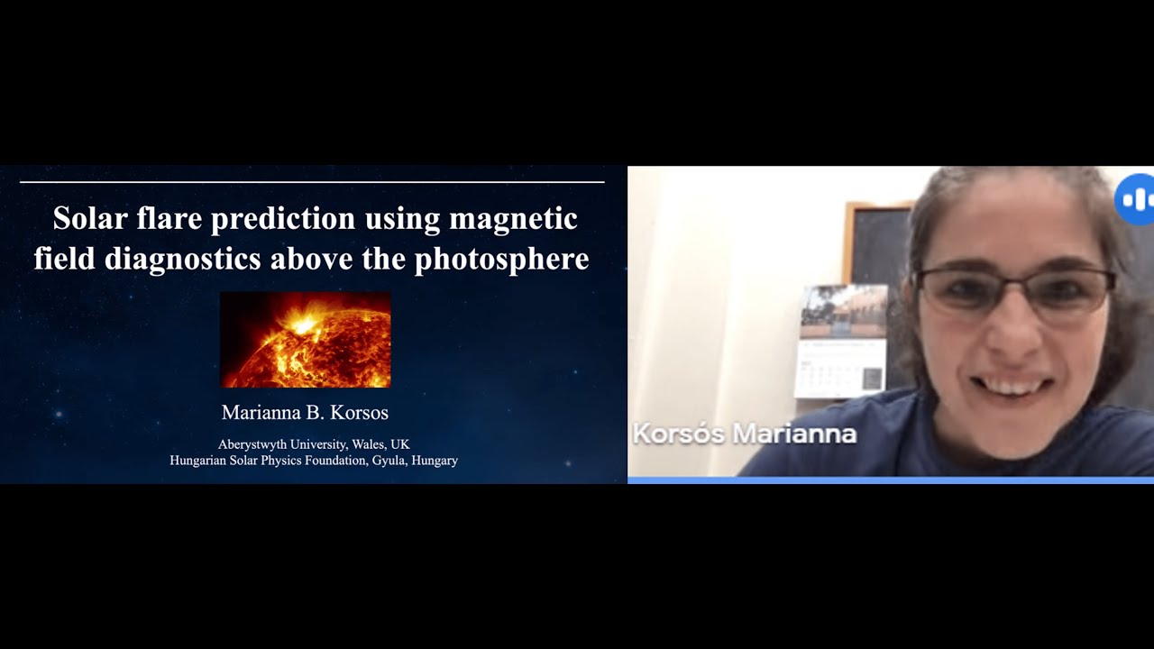 Solar flare prediction using magnetic field diagnostics above the photosphere - YouTube