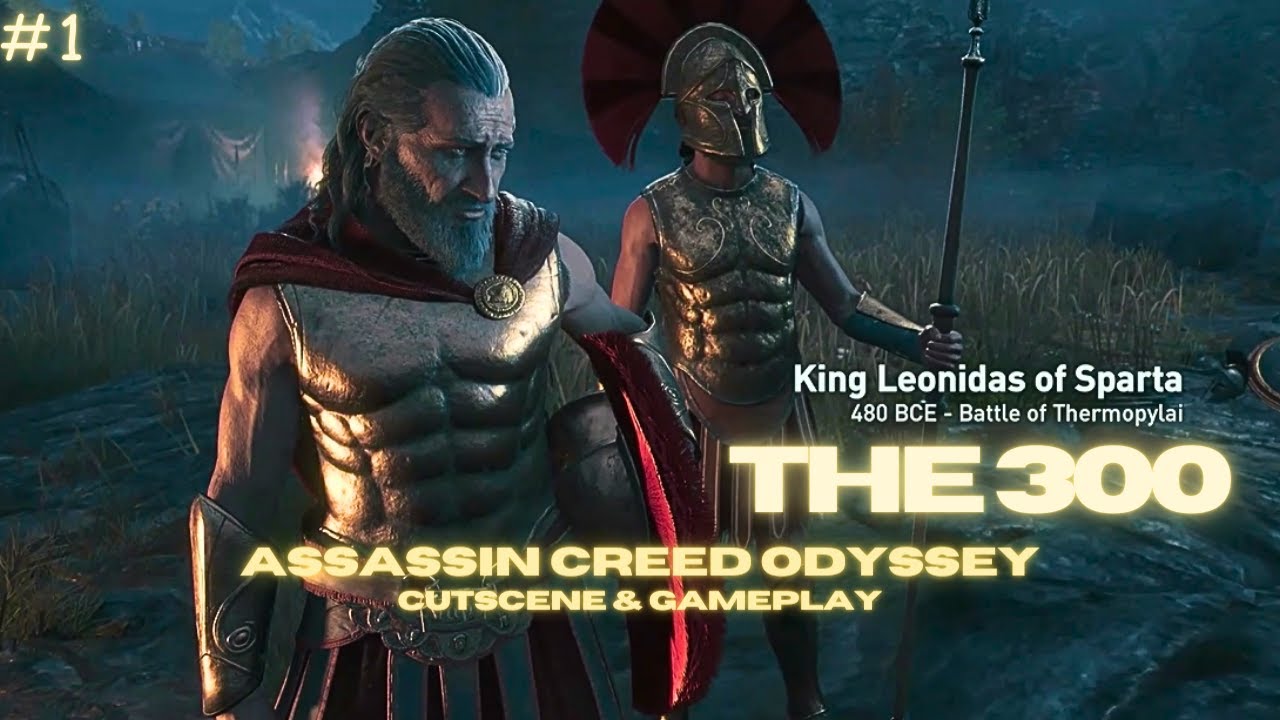 Spartans The 300 Epic Scenes - Assassin Creed Odyssey Cutscene and ...
