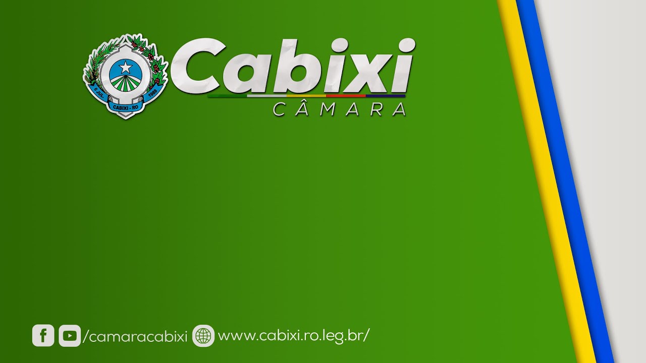 4ª Sessão Ordinária da Câmara Municipal de Cabixi - Rôndonia - YouTube