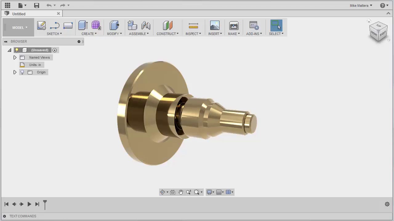 Fusion 360 CAM - Intro to Turning 01 - The Data Panel - YouTube