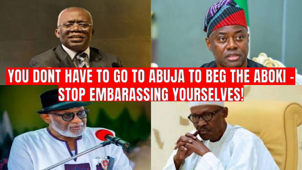 FEMI FALANA BLASTS! GOVS. MAKINDE & AKEREDOLU: YOU DONT HAVE TO GO TO ...