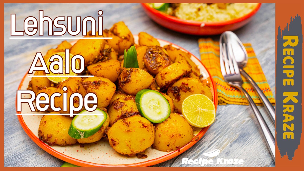 Lehsuni Aalo Recipe by Recipe kraze #recipekraze - YouTube