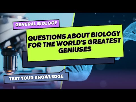 20 COMPLEX GENERAL BIOLOGY QUESTIONS-BIOLOGICAL SCIENCE QUIZ|EXAM ...
