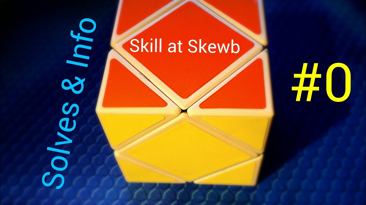 Skill at Skewb |00| Solves und Informationen - YouTube