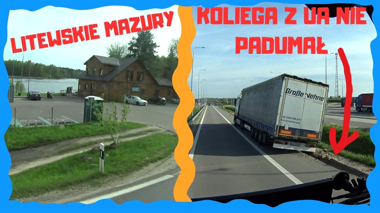 WRACAM PRZEZ LITEWSKIE MAZURY # KOLIEGA Z UNITED AFRYKA UTOPIŁ SIE NA ...