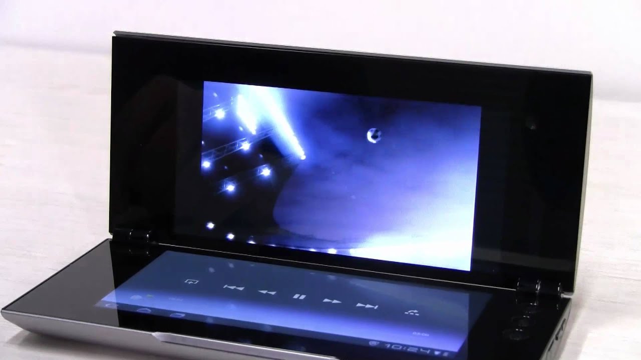 Видеообзор планшета Sony Tablet P - YouTube