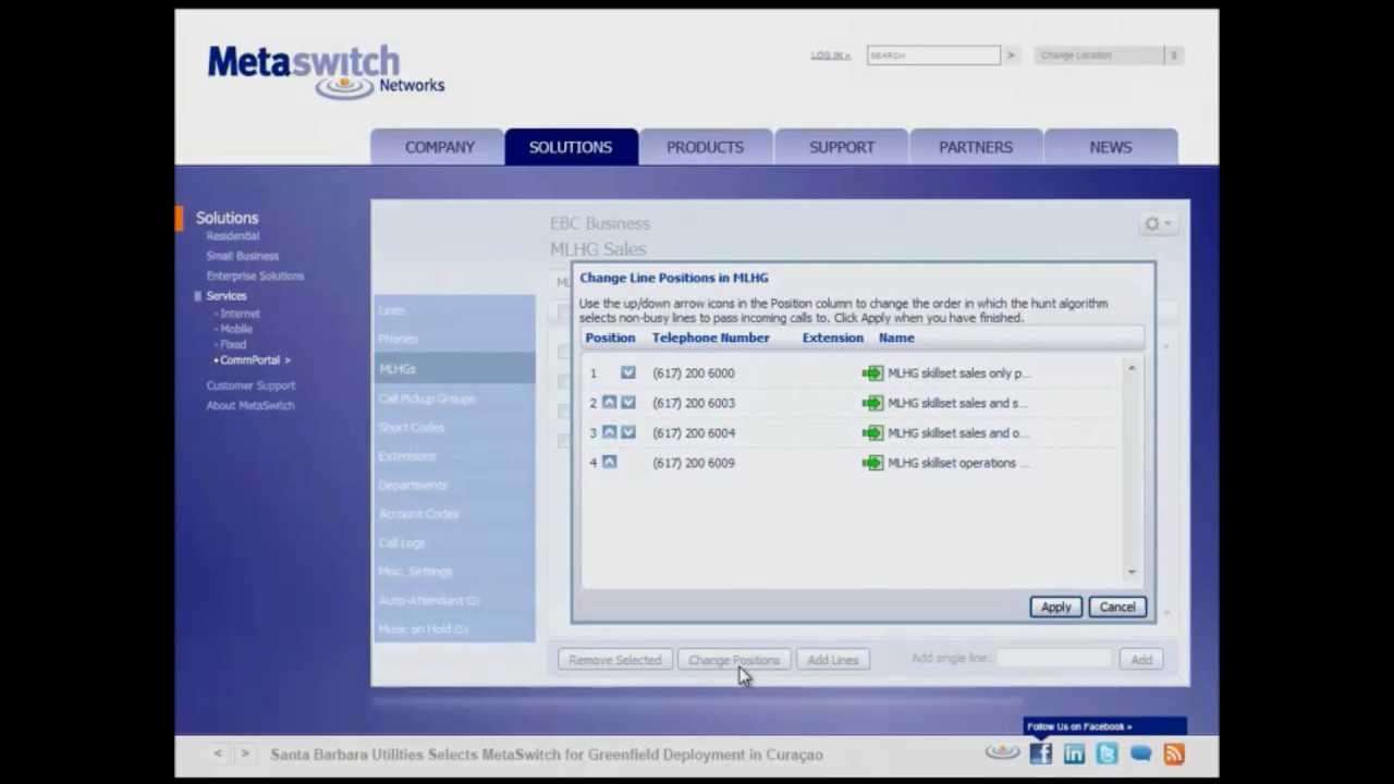 Metaswitch HBS: No Equipment. Total Control - YouTube