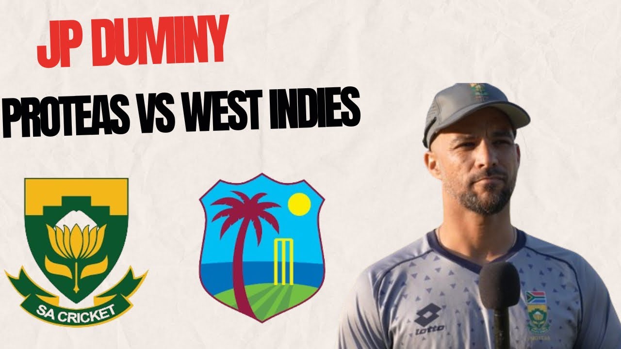 JP Duminy on West Indies tour | Ryan Rickleton | Nqaba Peter - YouTube