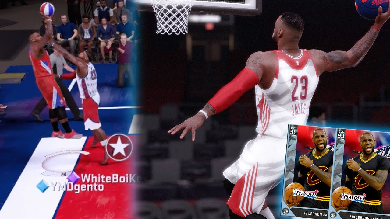 DIAMOND 99 OVR LEBRON JAMES! GREATEST GAME WINNING SHOT IN THE HISTORY ...