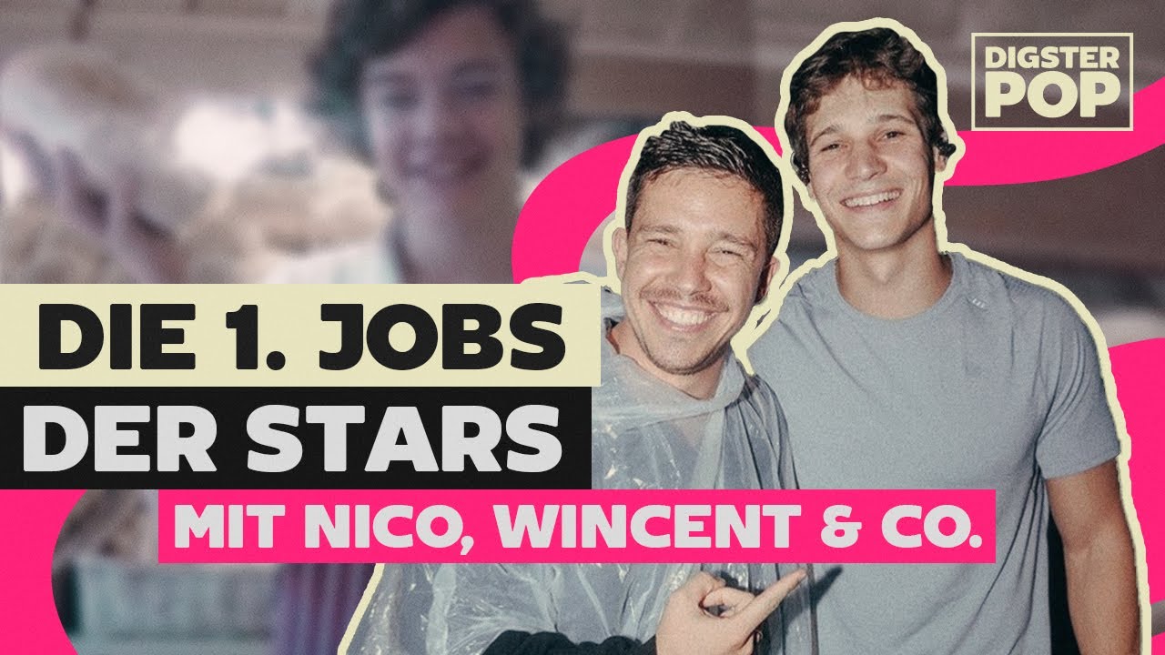 Diese Jobs haben Stars wie Wincent Weiss & Nico Santos BEVOR die ...