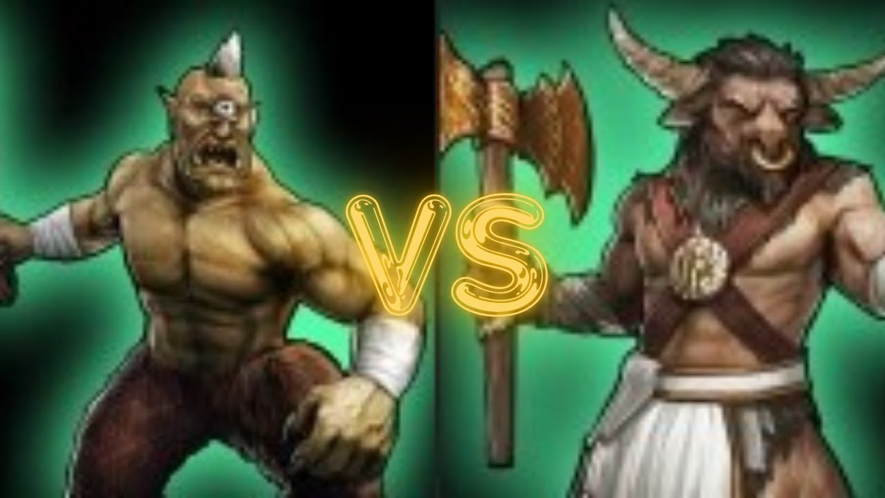 Cyclops vs Minotaur Analysis - AoM: Retold | Age of Mythology - YouTube