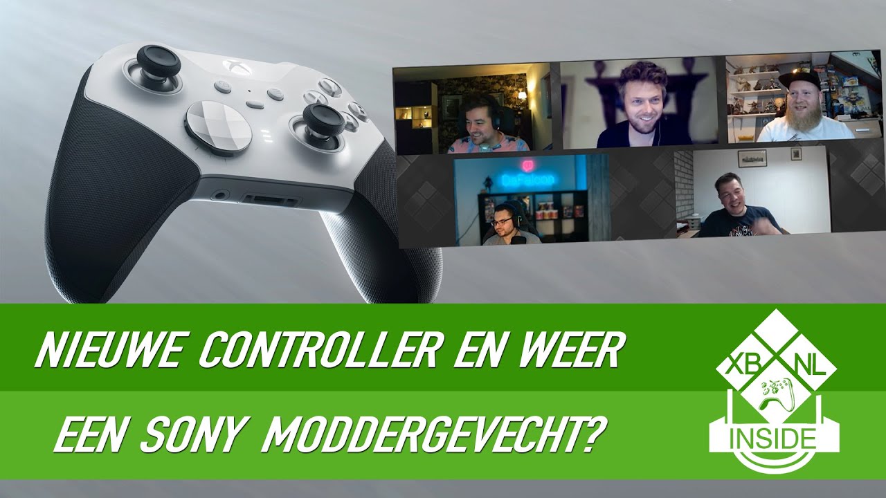 XBNL Inside - Nieuwe controller en Sony moddergevecht - YouTube