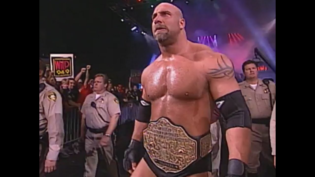 Goldberg WCW Champion - Icon - Raise the Hammer - Great American Bash ...