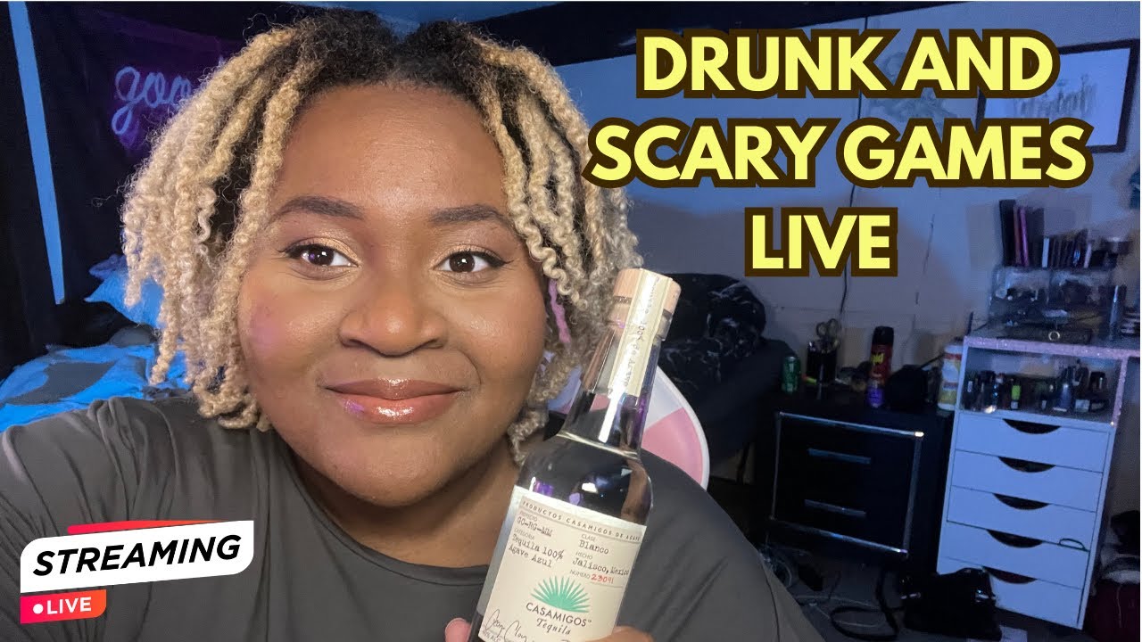 DRUNK RANDOM SCARY GAMES WITH NOVA - YouTube