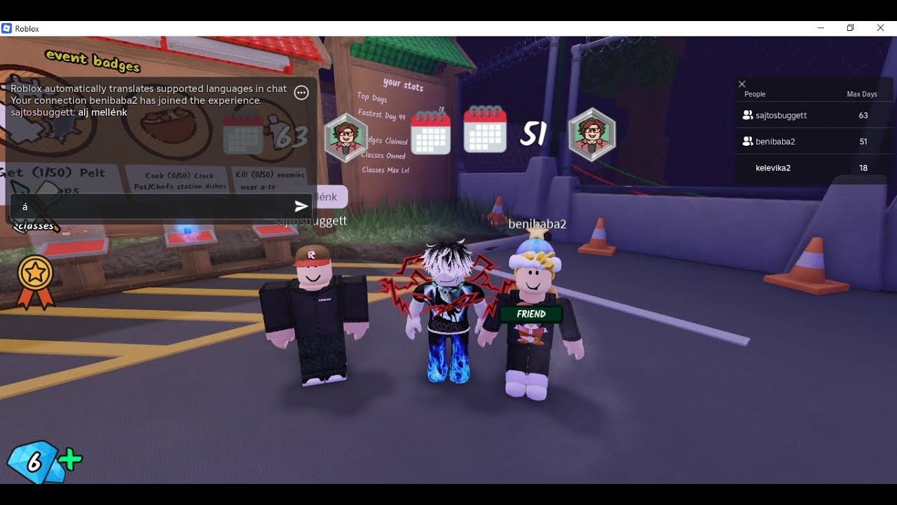 a buci csapat roblox-on hülyéskedik - YouTube