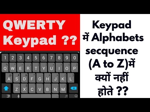 Why Alphabets on keyboard are not in order? QWERTY keyboard? Dvorak ...
