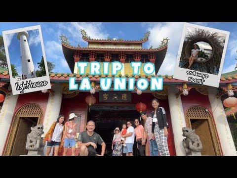 Family Outing in La Union // lighthouse, temple, seascape resort, pet ...