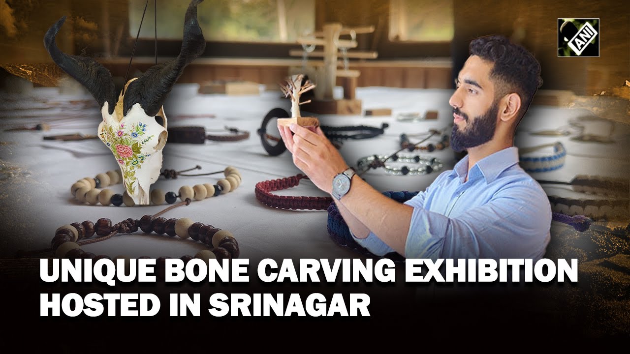 J&K: Unique bone carving exhibition hosted in Srinagar by ‘Kashmir Art ...