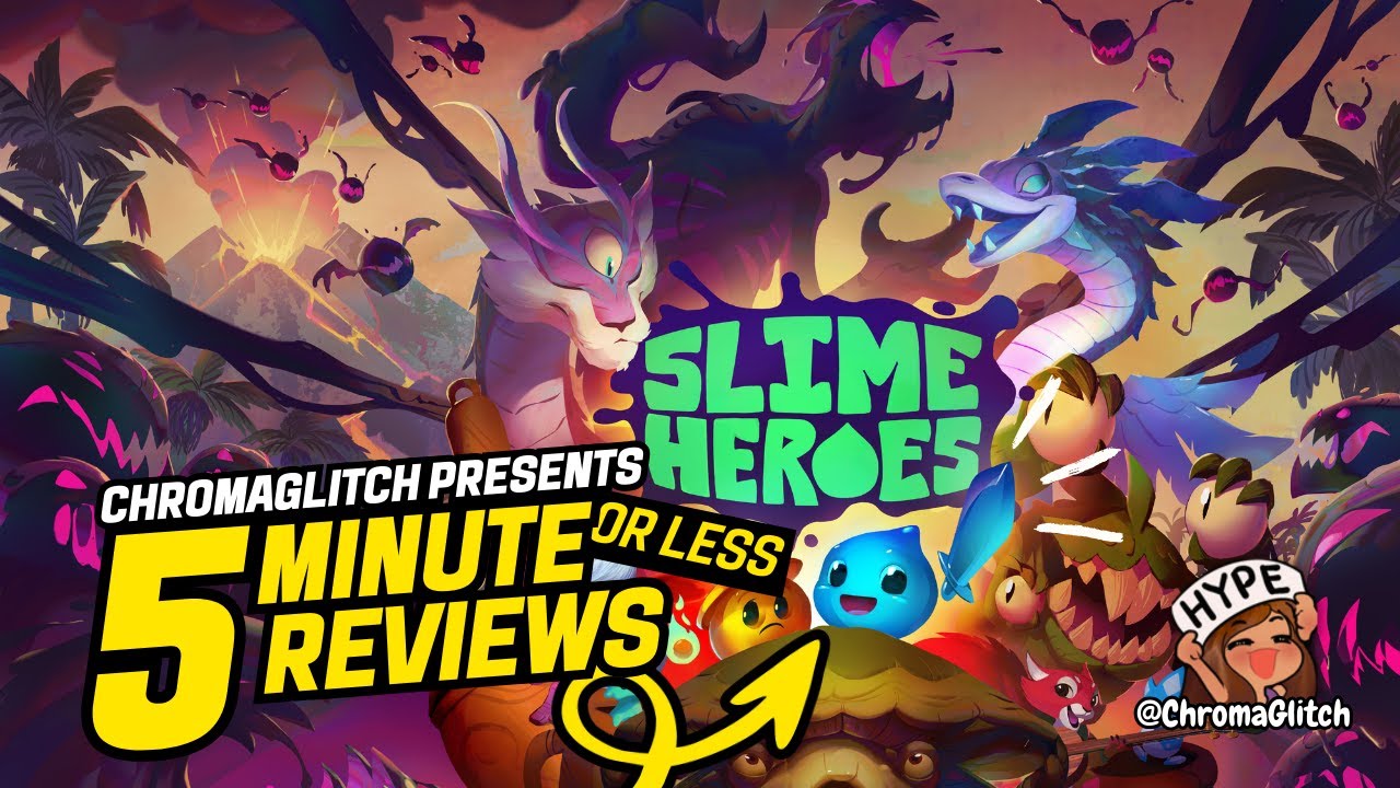 SAVE THE WORLD AS A SLIME | 5 Minute Reviews: SLIME HEROES Demo - YouTube