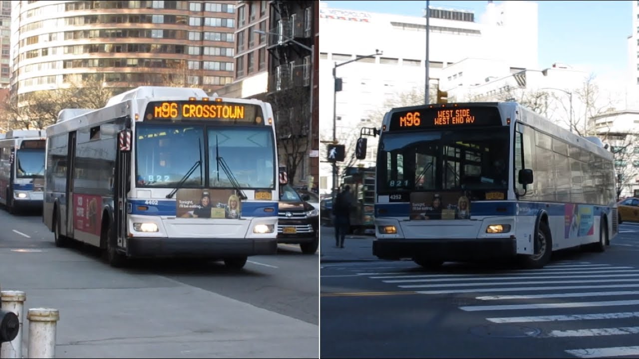 MTA NYCT Bus: 2008-09 Orion VII Next Generation HEV #4252 #4402 #3959 ...
