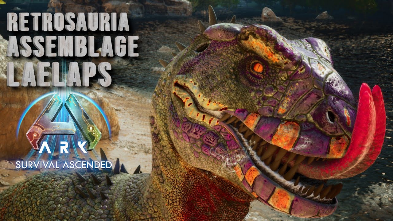 Ark Ascended GONE WILD! This Dino Take Over The Beach! Retrosauria ...