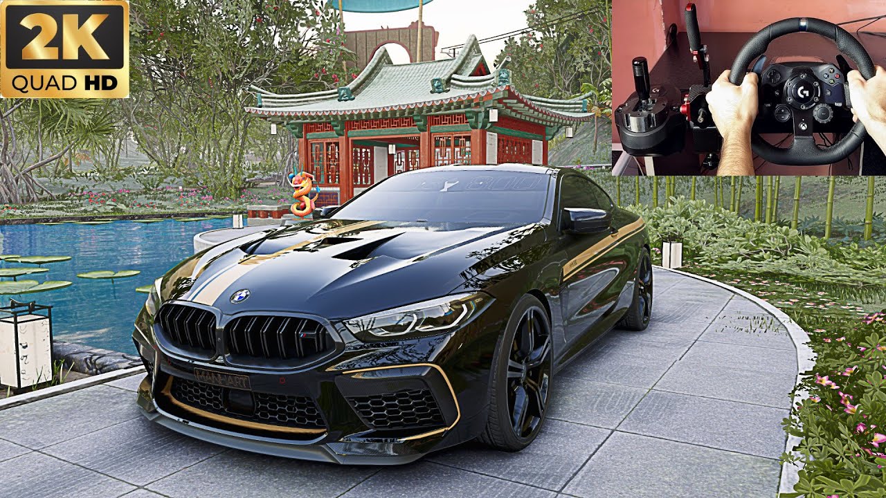 BMW M8 Competition Manhart MH800 - The Crew Motorfest Logitech G923 ...