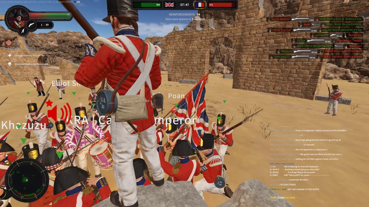 HOLDFAST: NATIONS AT WAR GAMEPLAY- LAST STAND- BRITISH OFFICER - YouTube