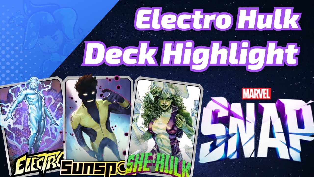 Electro She-Hulk Combo | Marvel SNAP Deck Highlight - YouTube