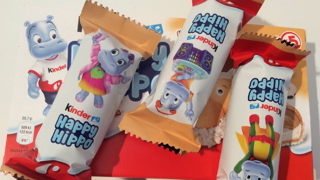 ~compilation ~ Kinder Chocolate/Happy Hippo/DUPLO ASMR Unboxing - YouTube