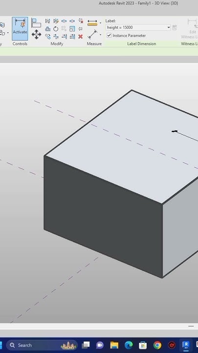 how to create mass cube height in revit ##revit #foryou #viral #bimsoftware - YouTube