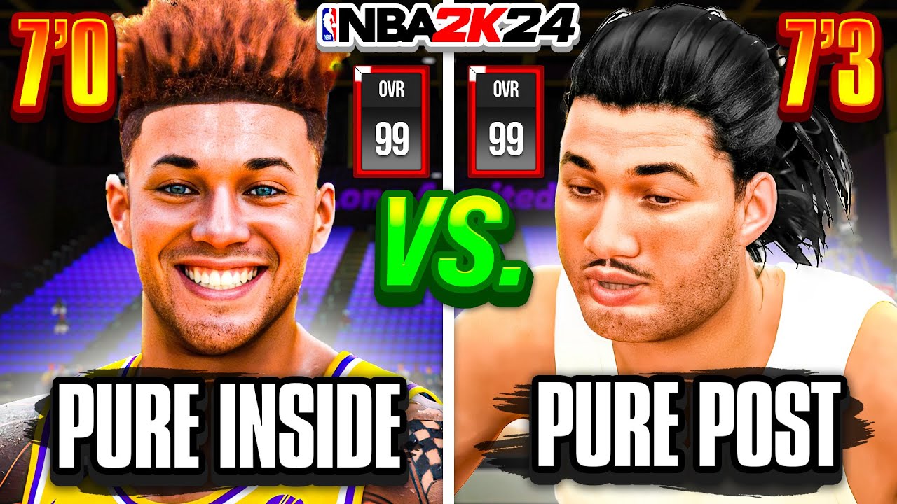 PLAYING VS AN ELITE POST SCORER IN NBA 2K24 COMP PRO AM! - YouTube