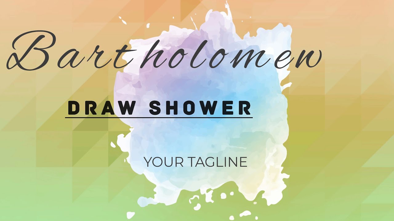 How to draw a cute shower?Draw a cute shower.Draw shower.Draw beautiful ...