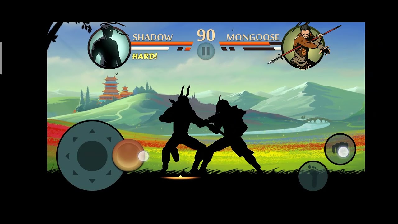 IMPOSSIBLE FIGHT 🔪🔪🔪SHADOW VS MONGOOSE shadow fight 2 - YouTube