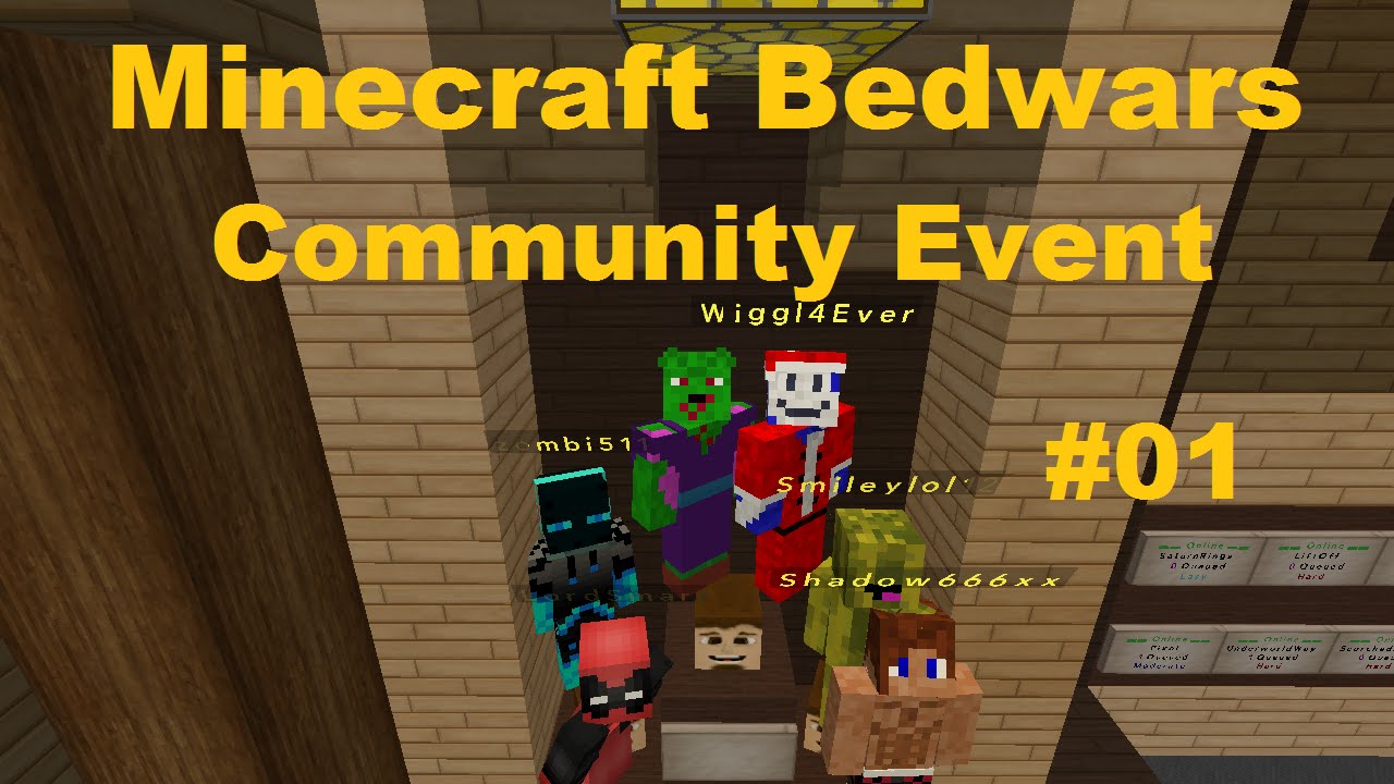 [#01] Minecraft Bedwars | Community Event - YouTube